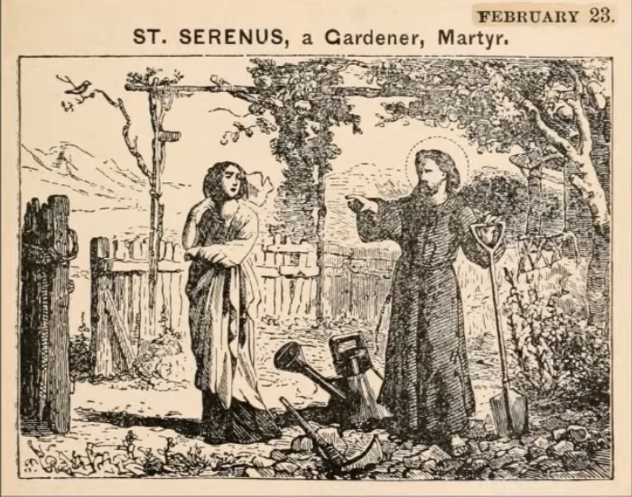 Serenus the Gardener, Martyr – Catholic Jonesboro
